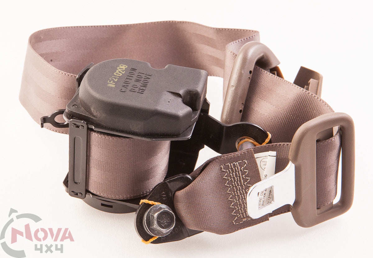 Seat Belt - Brown - Left Hand 75 Series Landcruiser – Nova 4x4