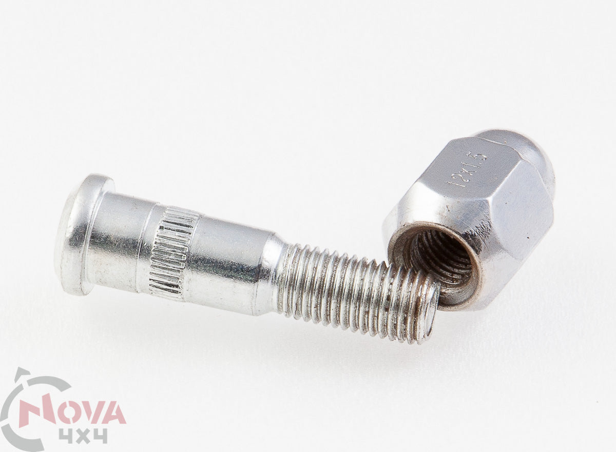 Wheel Stud & Nut - Kit - Front - Disk - 45 60 & 75 Series Landcruiser ...